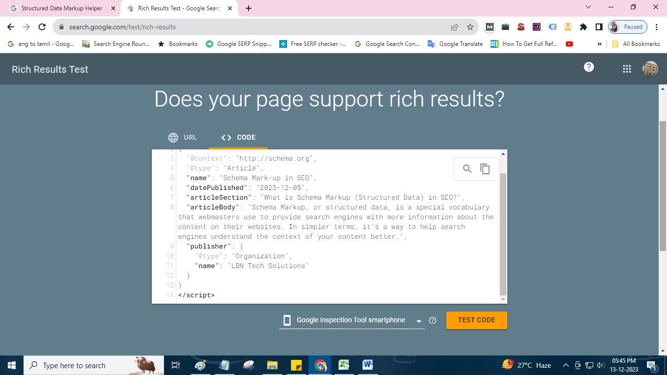 How Schema Markup Works - Step-by-step Guide for Creating Schema Markup | LBN Tech Solutions